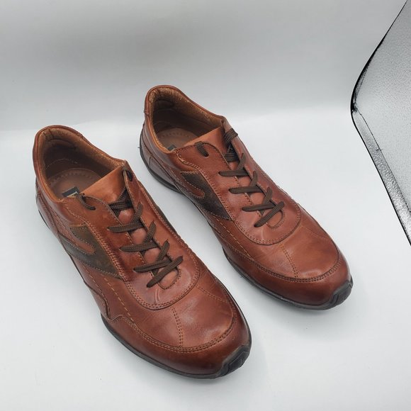 Bass | Shoes | Vintage Bass Midfield Leather Walking Shoe Sneaker ...
